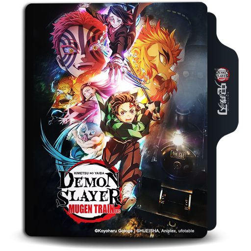 Kimetsu no Yaiba Mugen Train Arc 2021 folder icon by Phonecell on ...