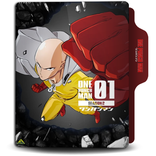 One Punch Man main folder icon by Phonecell on DeviantArt