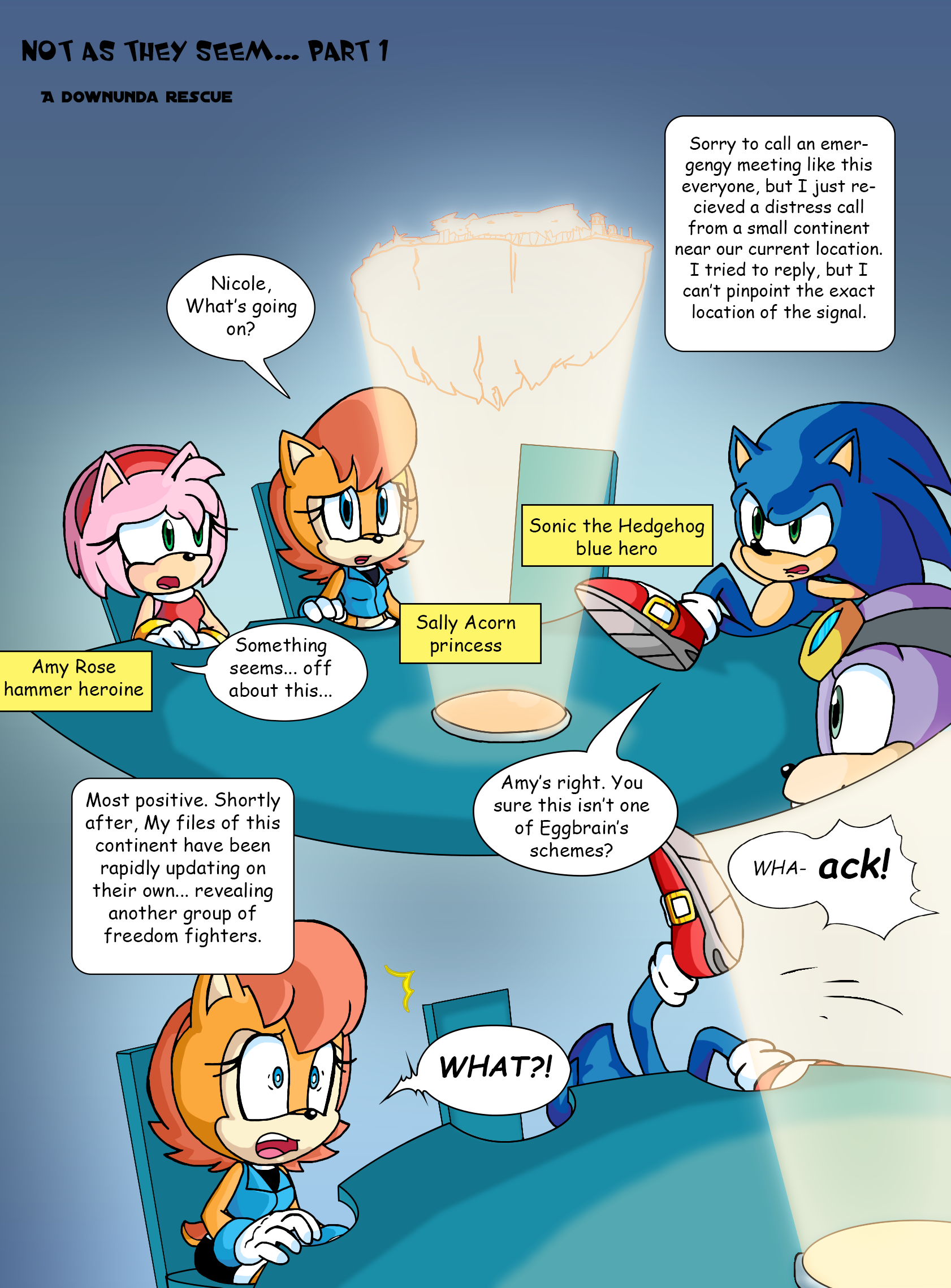 Sonic REBOOT: Downunda rescue page 1 by LGLynxGirl on DeviantArt