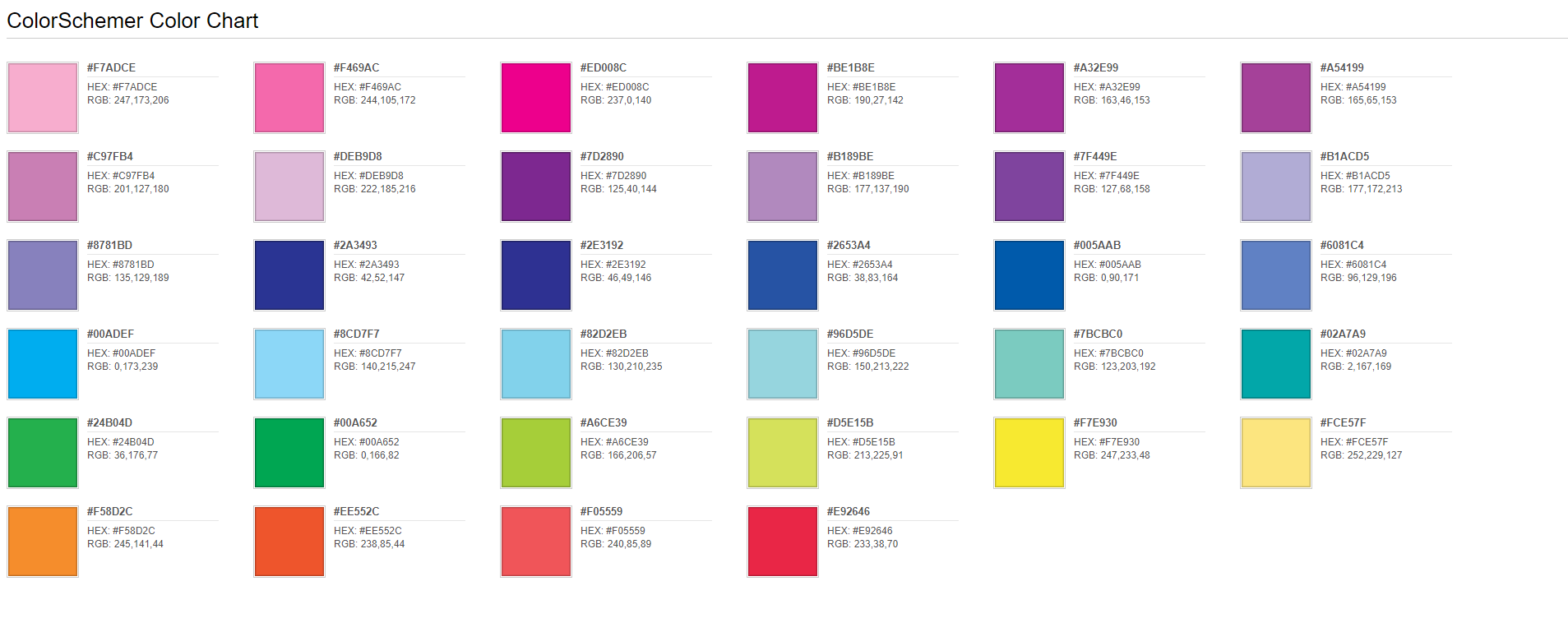 Lisa Frank Fan Pallet by Iggwilv on DeviantArt