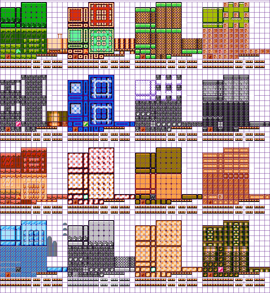SMBC Kirby Adventure Tilesets and Backgrounds by Dynamite-Ristar on ...