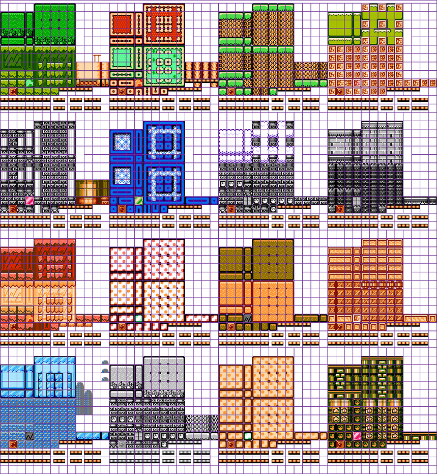 SMBC Kirby Adventure Tilesets and Backgrounds by Dynamite-Ristar on ...