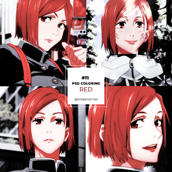 #11 PSD Coloring - Red by emperannas on DeviantArt