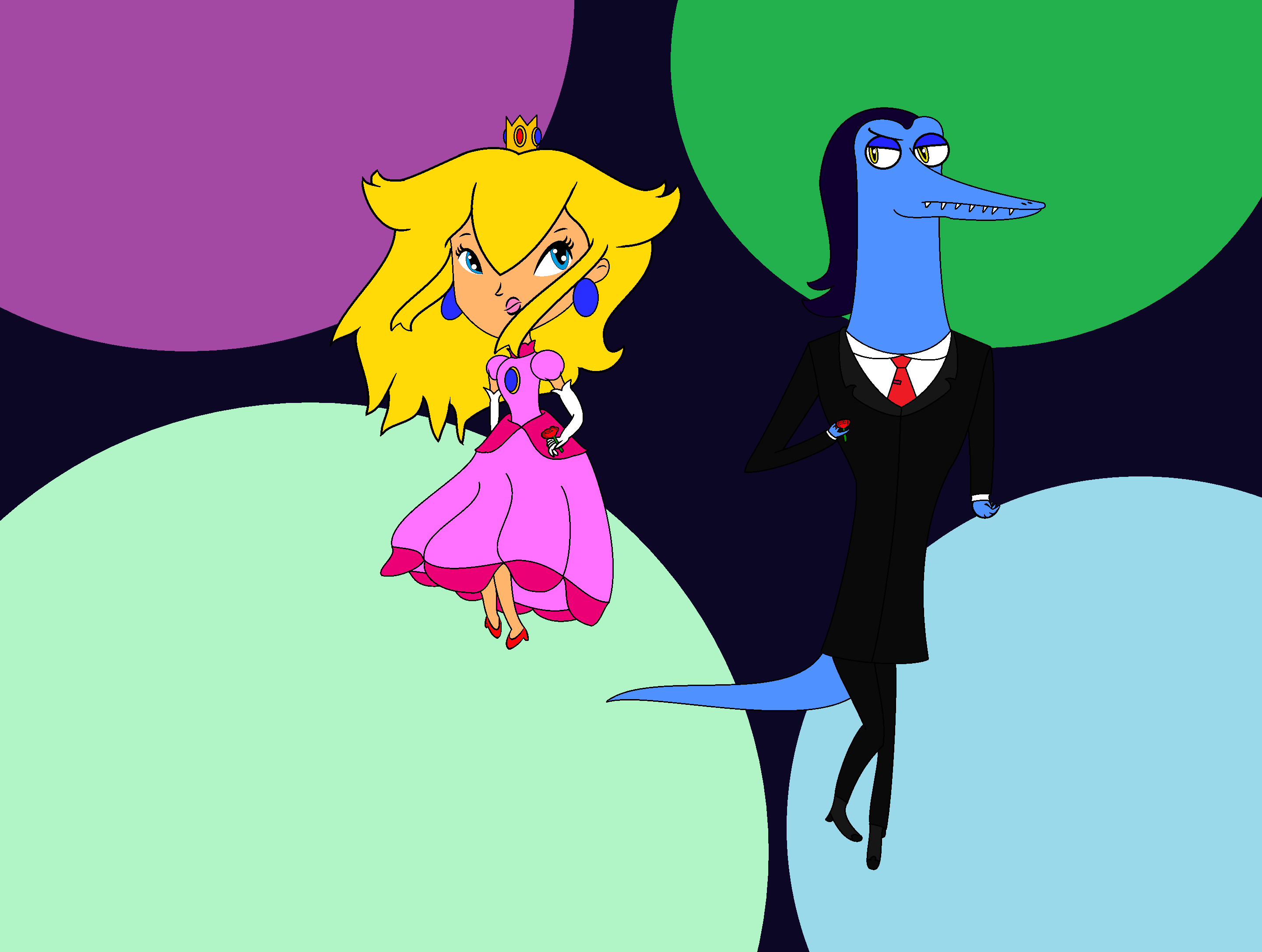 Peach and Toffee by AlePrincessPeachy on DeviantArt