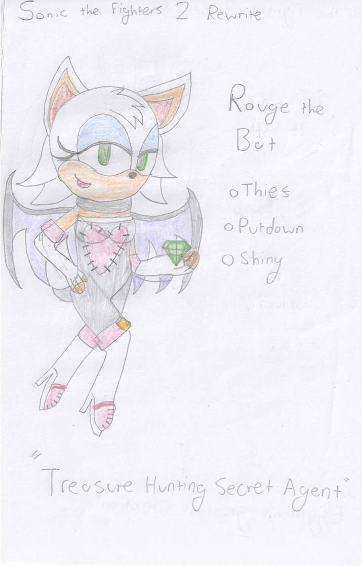 Sonic the Fighters 2 REwrite: Rouge the Bat by MasterPerryMartin on ...