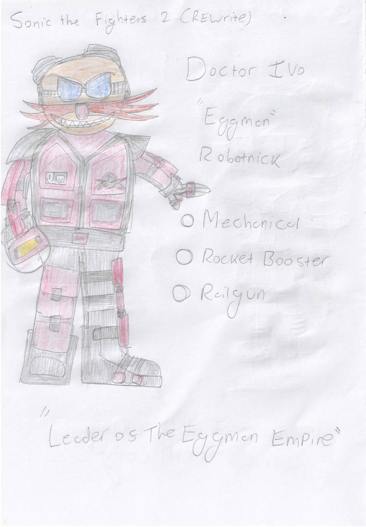 Sonic the Fighters 2 REwrite: Eggman by MasterPerryMartin on DeviantArt