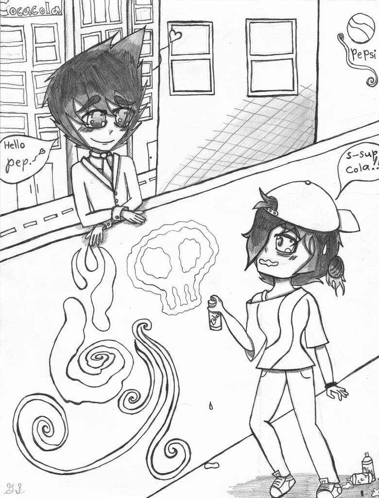 pep/cola by SaphireNightmare8991 on DeviantArt