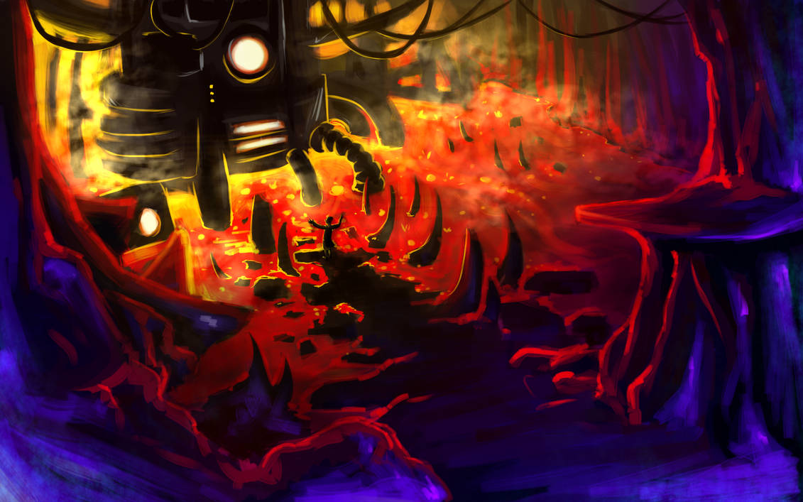 How I drew: The Core - Gaster by FleshQB on DeviantArt