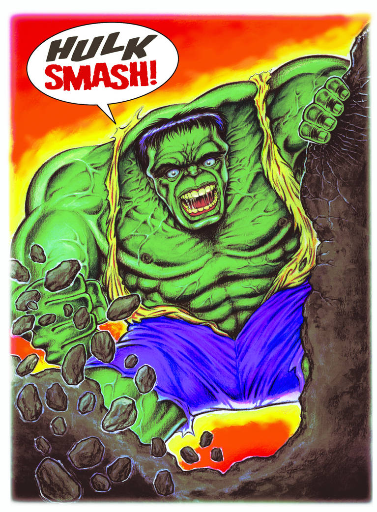 Hulk ''Smashing!' by PandaKhan-DaveGarcia on DeviantArt