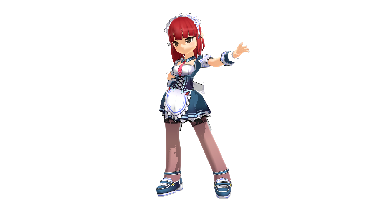 [Elsword] Elesis Royal Maid | DL [MMD] by Pizlo on DeviantArt