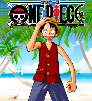 OnePiece_WP_02 - Luffy by yoshimotoeugene on DeviantArt