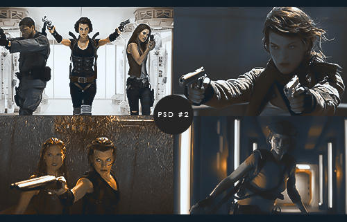 PSD #2 - resident evil by hoellenbiest on DeviantArt