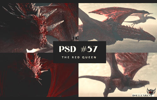 PSD #57 - The Red Queen by hoellenbiest on DeviantArt