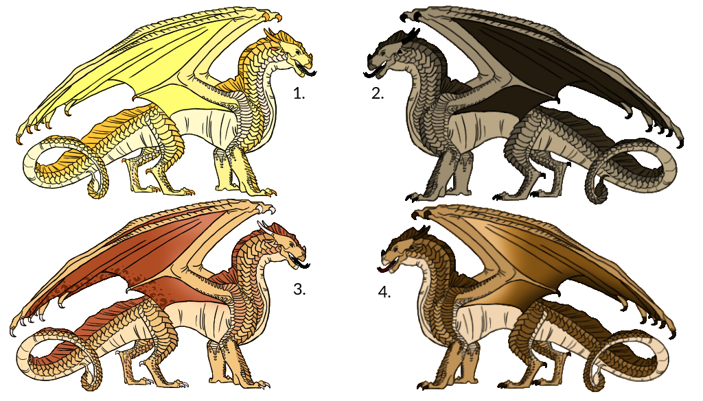 Sandwing Adoptables: Closed by night-hawk0913 on DeviantArt