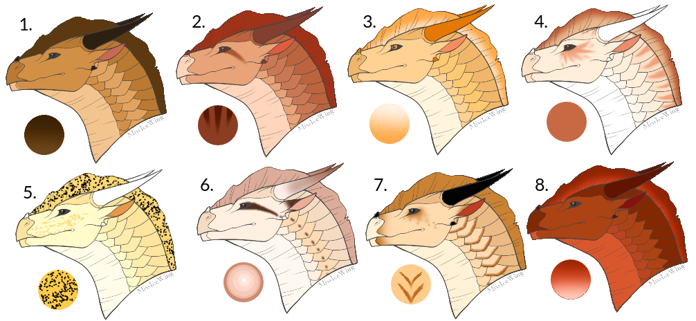 Sandwing Adoptables: Open by night-hawk0913 on DeviantArt