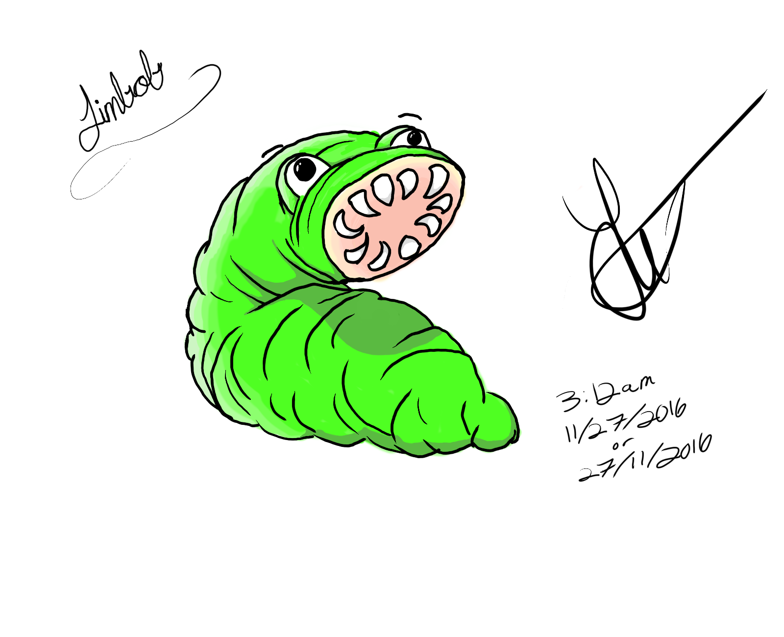 Wormy: Upload Test by TexWash on DeviantArt