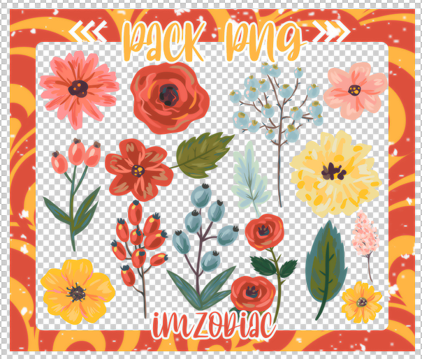 + PACK PNG // FLOWERS PNGS by ImZodiac on DeviantArt