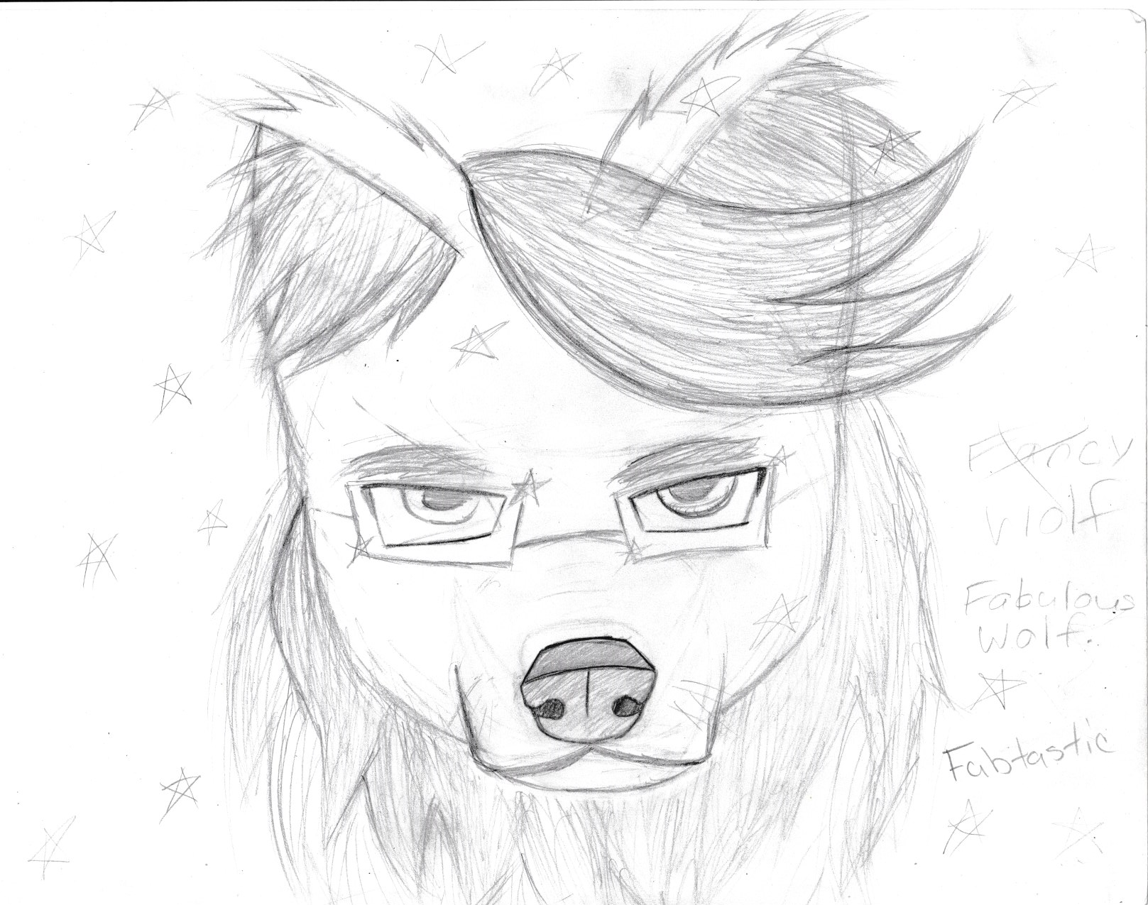 Fancy Wolf by thekid0536 on DeviantArt