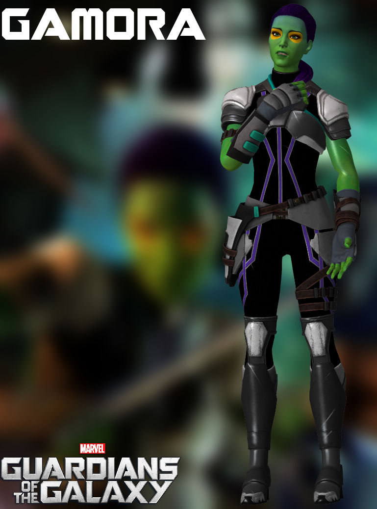 Gamora - GOTG - XPS by xZombieAlix on DeviantArt