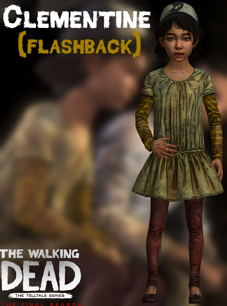Clementine - Flashback - TWD: TFS - XPS by xZombieAlix on DeviantArt