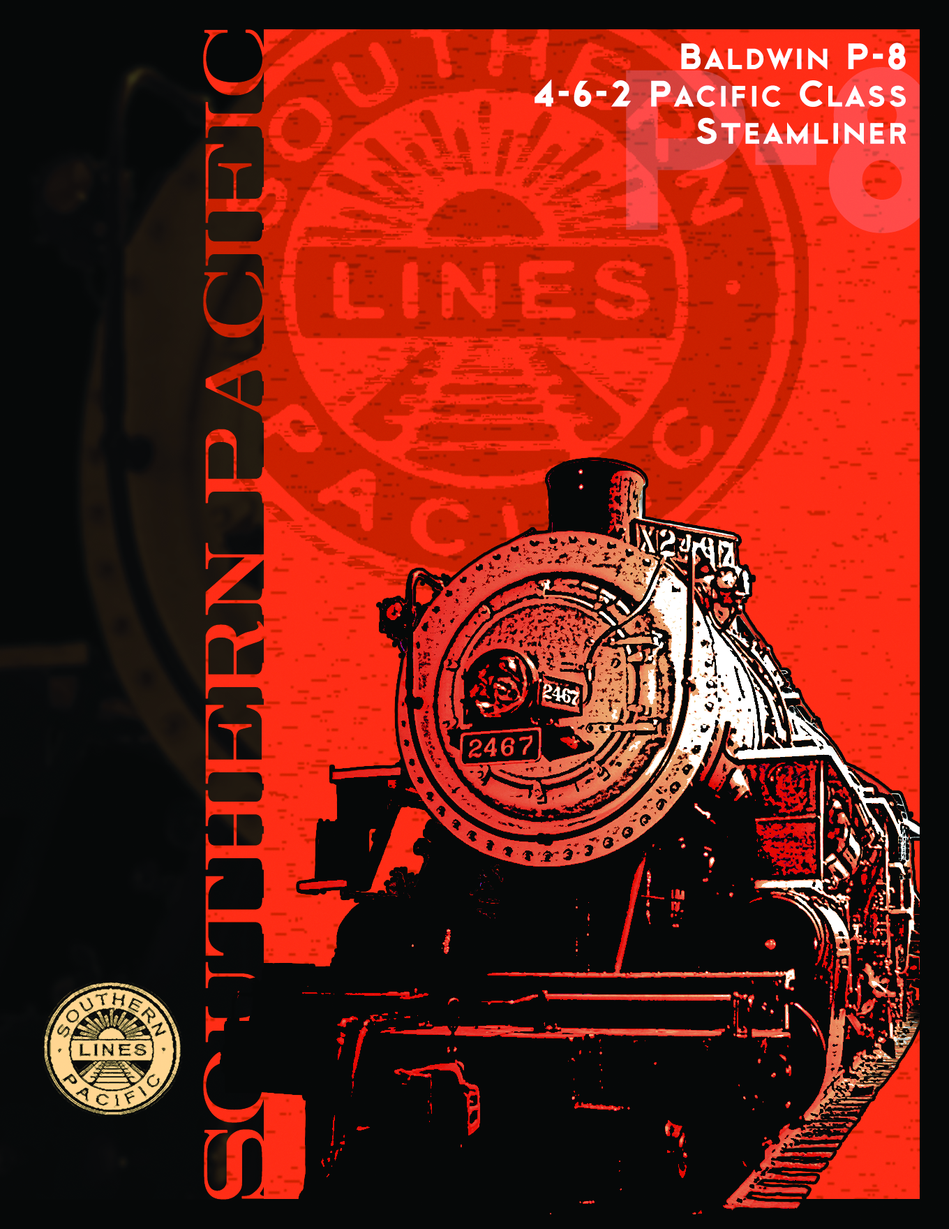 Southern Pacific 2467 Print by Rooster3D on DeviantArt