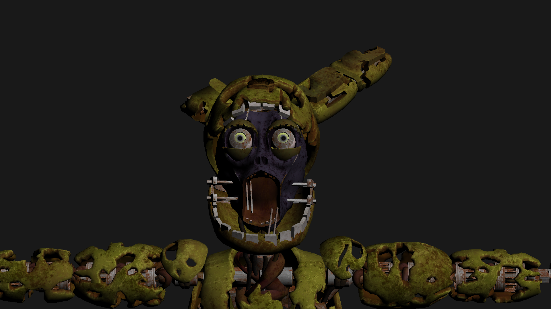 Bootleg Springtrap fbx by IyanPort on DeviantArt