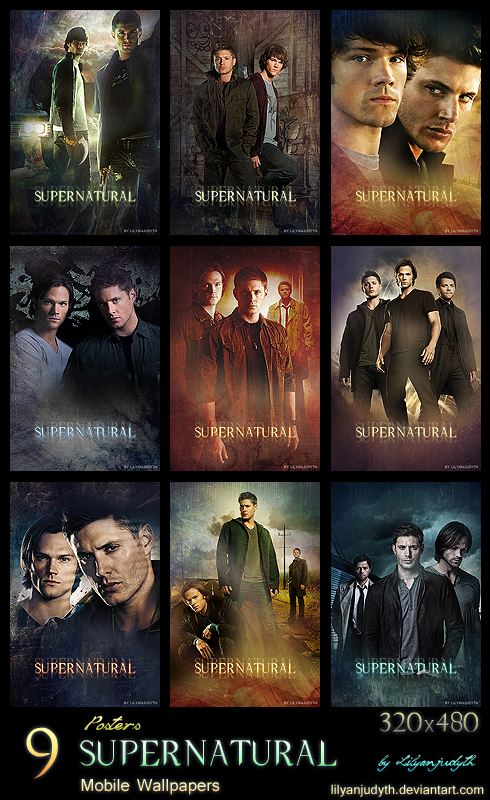 SPN - Posters (Mobile Wallpapers) by lilyanjudyth on DeviantArt