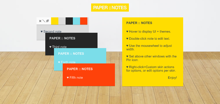 Paper::Notes by Haitime on DeviantArt