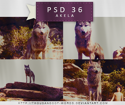 PSD COLORING 36 | Akela by herrondale on DeviantArt