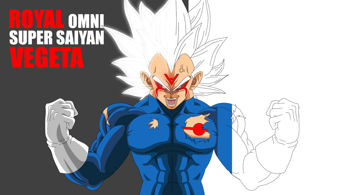 Layers - Royal Super Saiyan White Vegeta by AaronKasai on DeviantArt