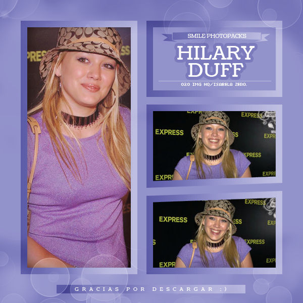 Hilary Duff by MillenniumPhotopacks on DeviantArt