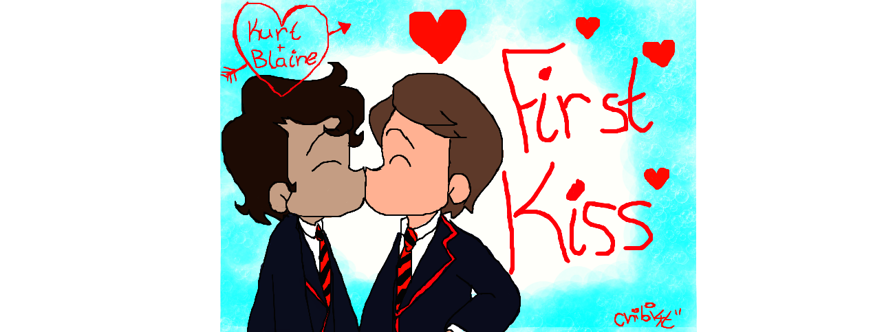 Klaine Kiss
