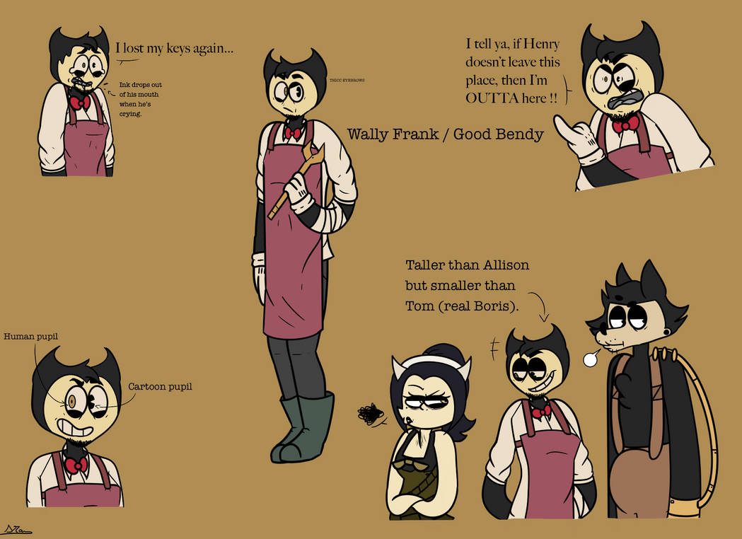 Wally Frank / Good Bendy by Miss-Bored on DeviantArt
