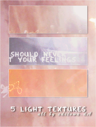 Light Texture Pack 1. by editowa on DeviantArt