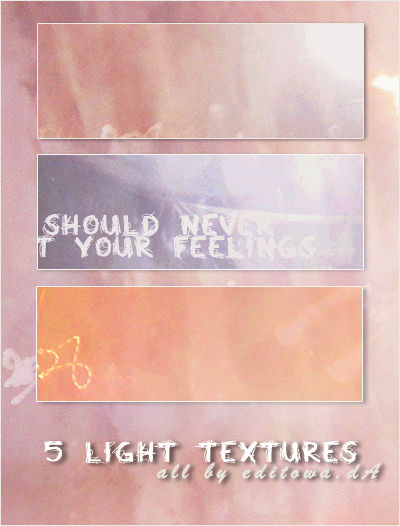 Light Texture Pack 1. by editowa on DeviantArt