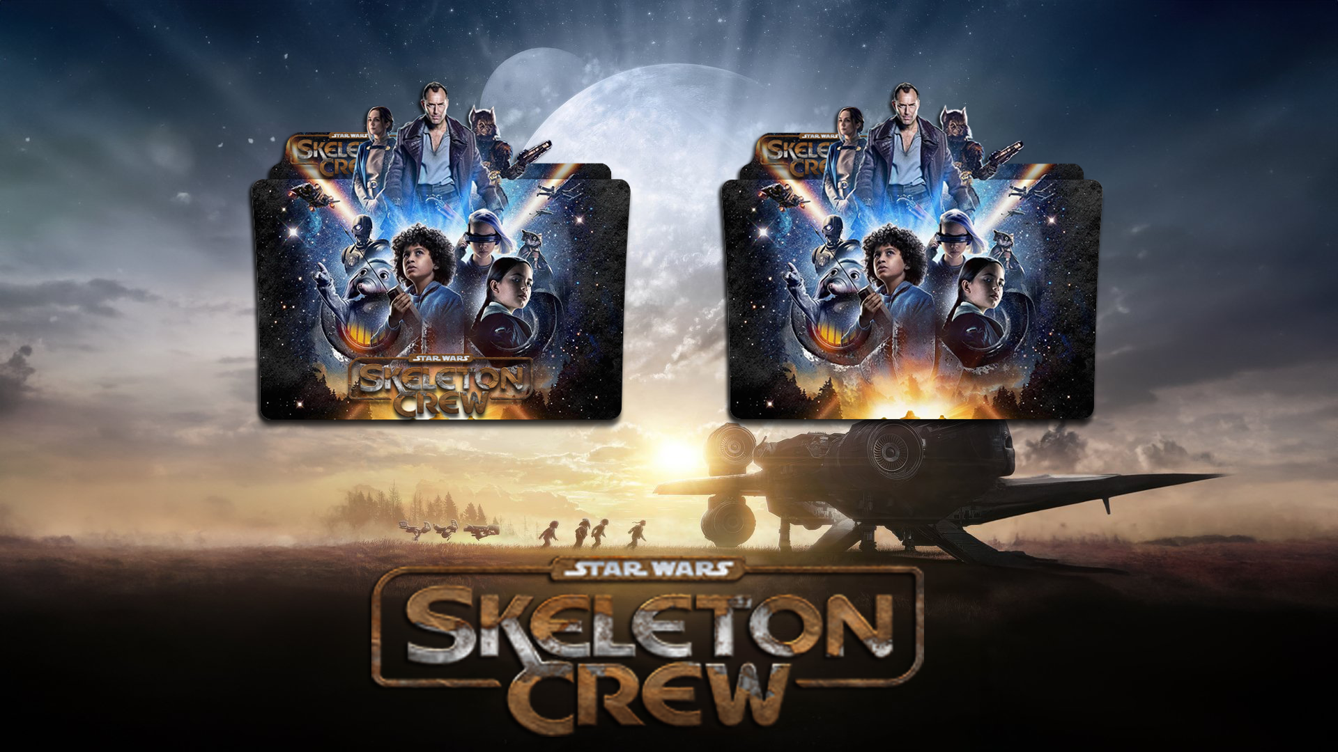 Skeleton crew Folder Icon by azarudeensaha on DeviantArt