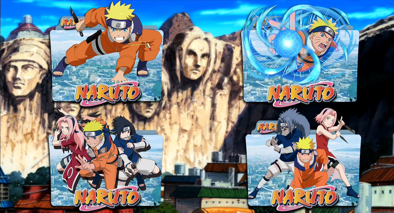 Naruto Folder Icon Pack Part 3 by azarudeensaha on DeviantArt