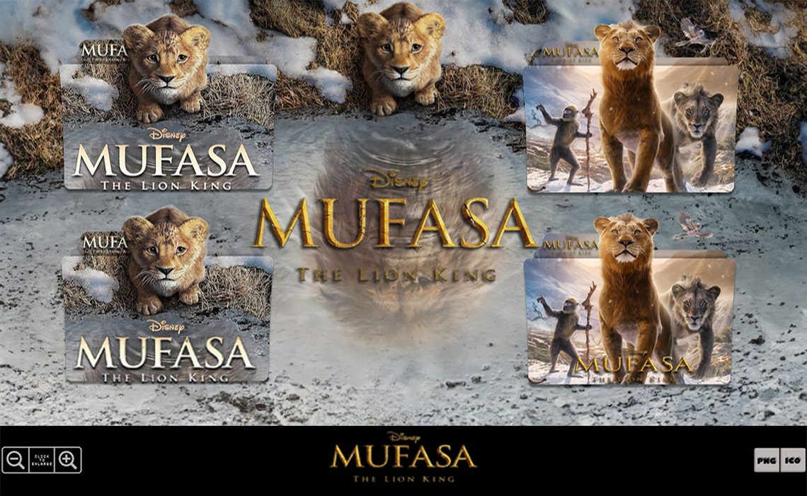Mufasa The Lion King (2024) Folder Icon Pack by azarudeensaha on DeviantArt