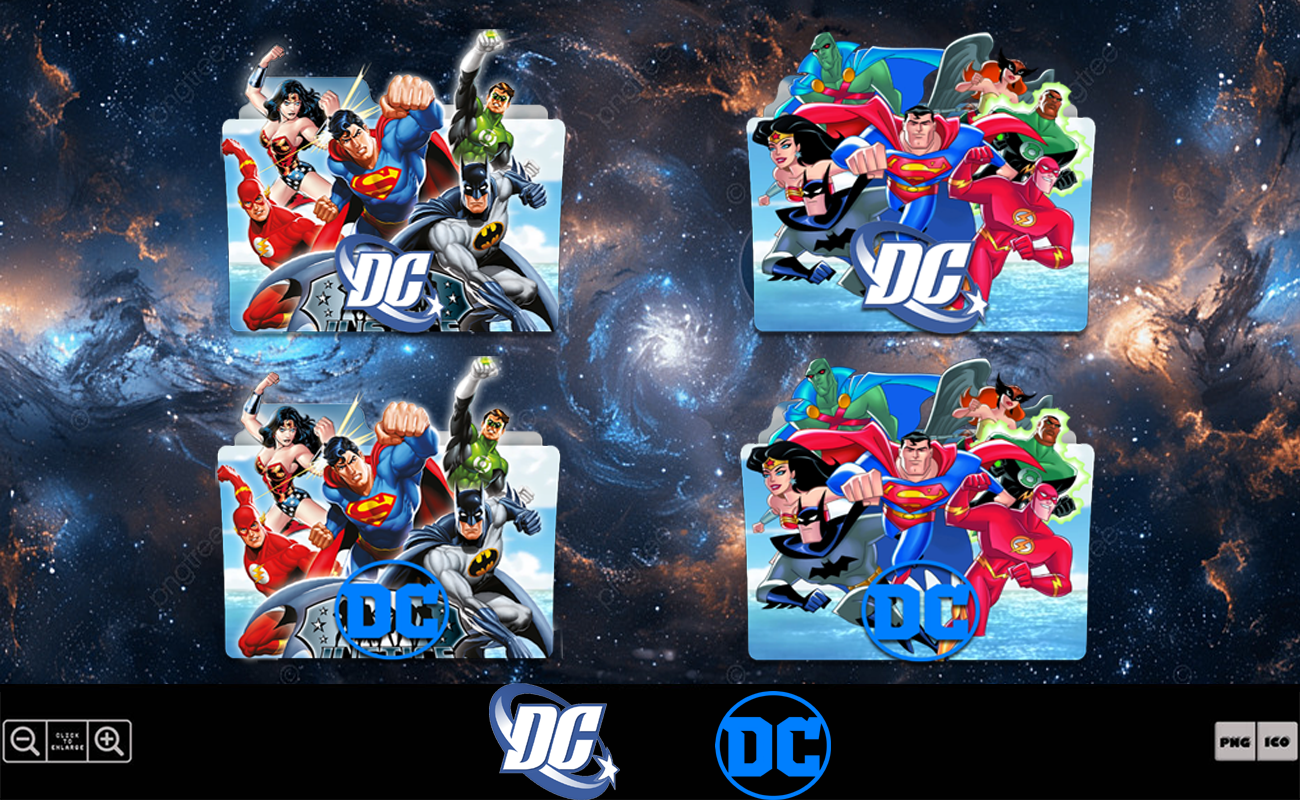 DC Folder Icon Pack by azarudeensaha on DeviantArt