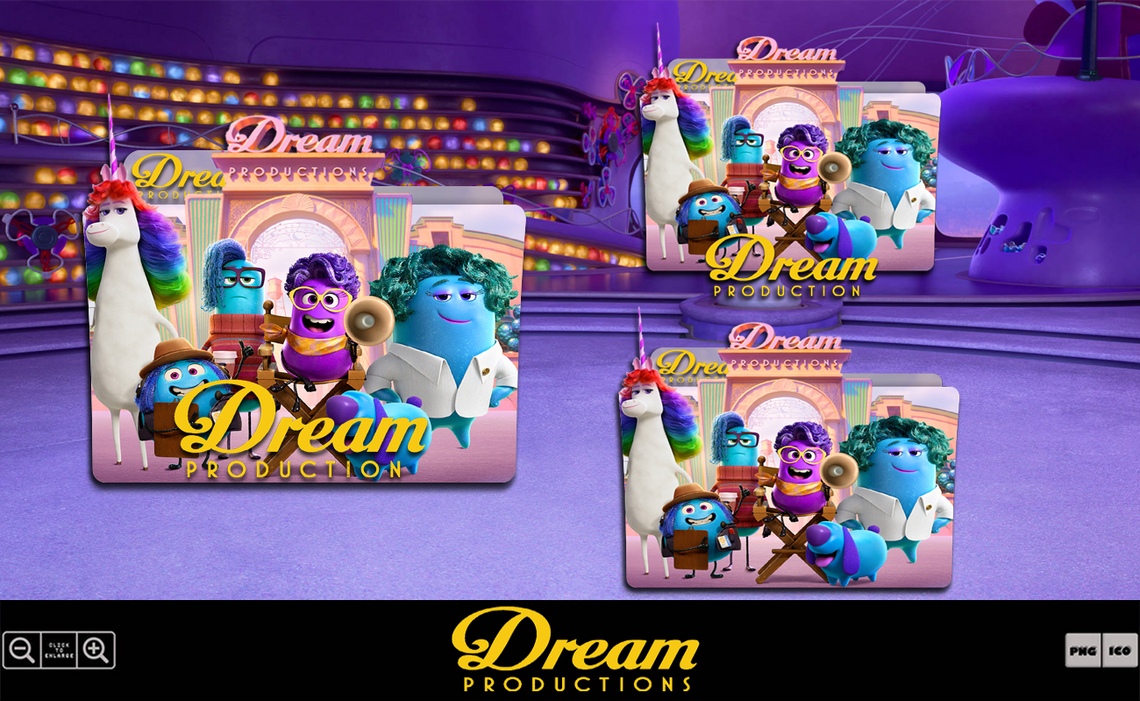 Dream Productions Folder Icon Pack by azarudeensaha on DeviantArt