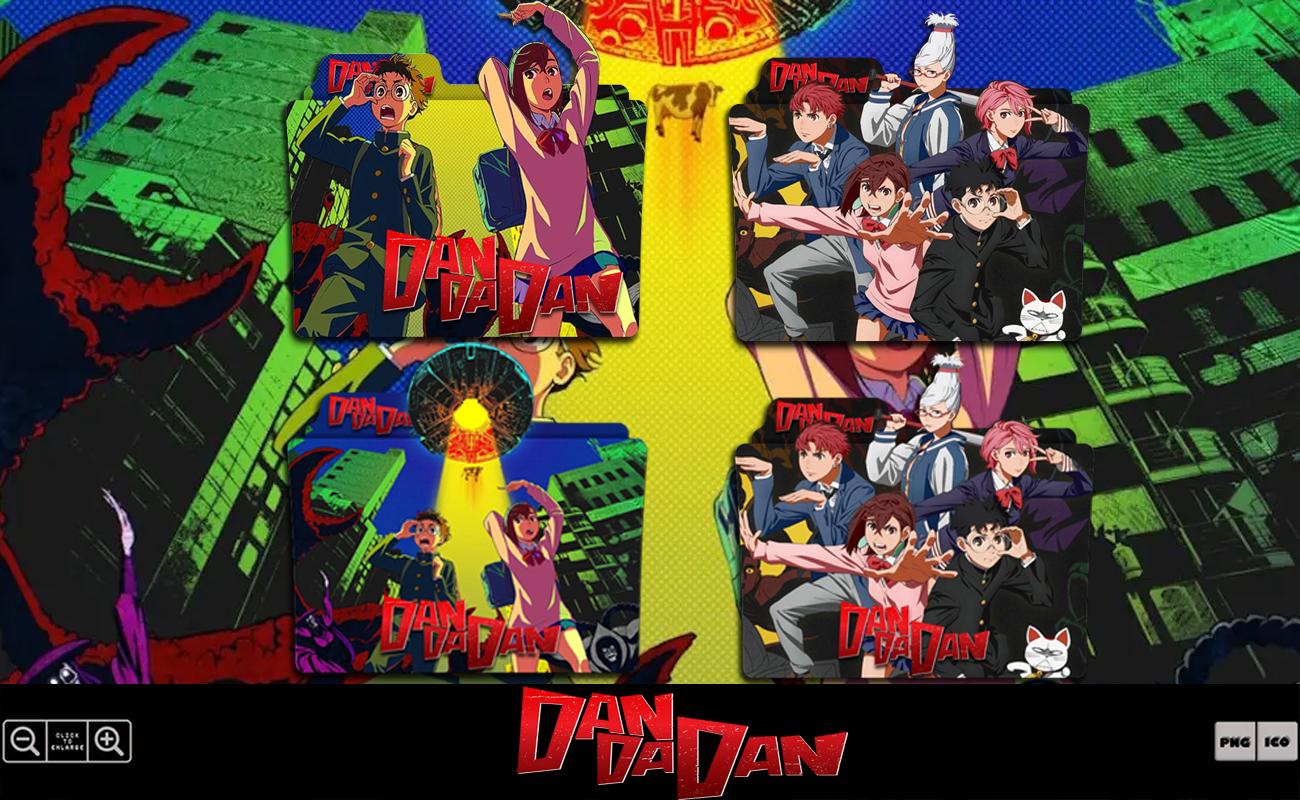 Dandadan Folder Icon by azarudeensaha on DeviantArt