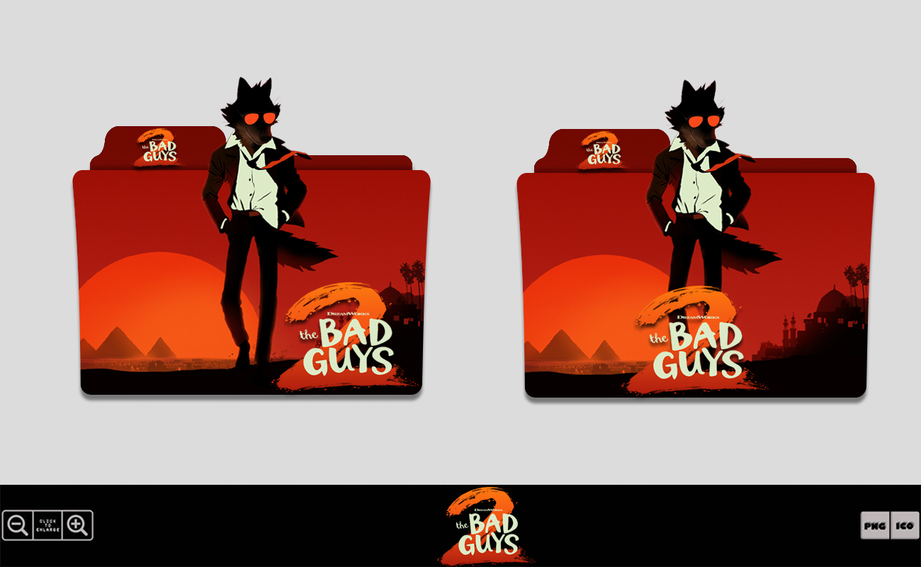 The Bad Guys 2 (2025) Folder Icon by azarudeensaha on DeviantArt