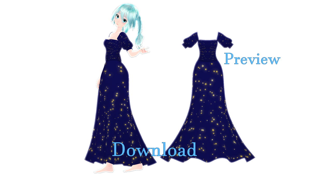 Tda Fitted StarKiss Dress [DL Now] by Maybe--Tomorrow on DeviantArt