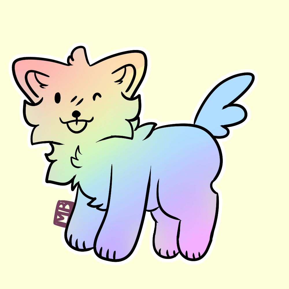 Floofy Kitty Base - F2U by MilkBeeArt on DeviantArt