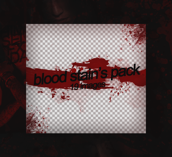 Blood Stains Pack by hxwlett on DeviantArt