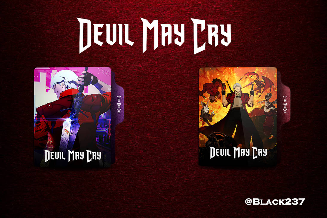 Devil May Cry (2025) Folder Icon by BLACK237 on DeviantArt