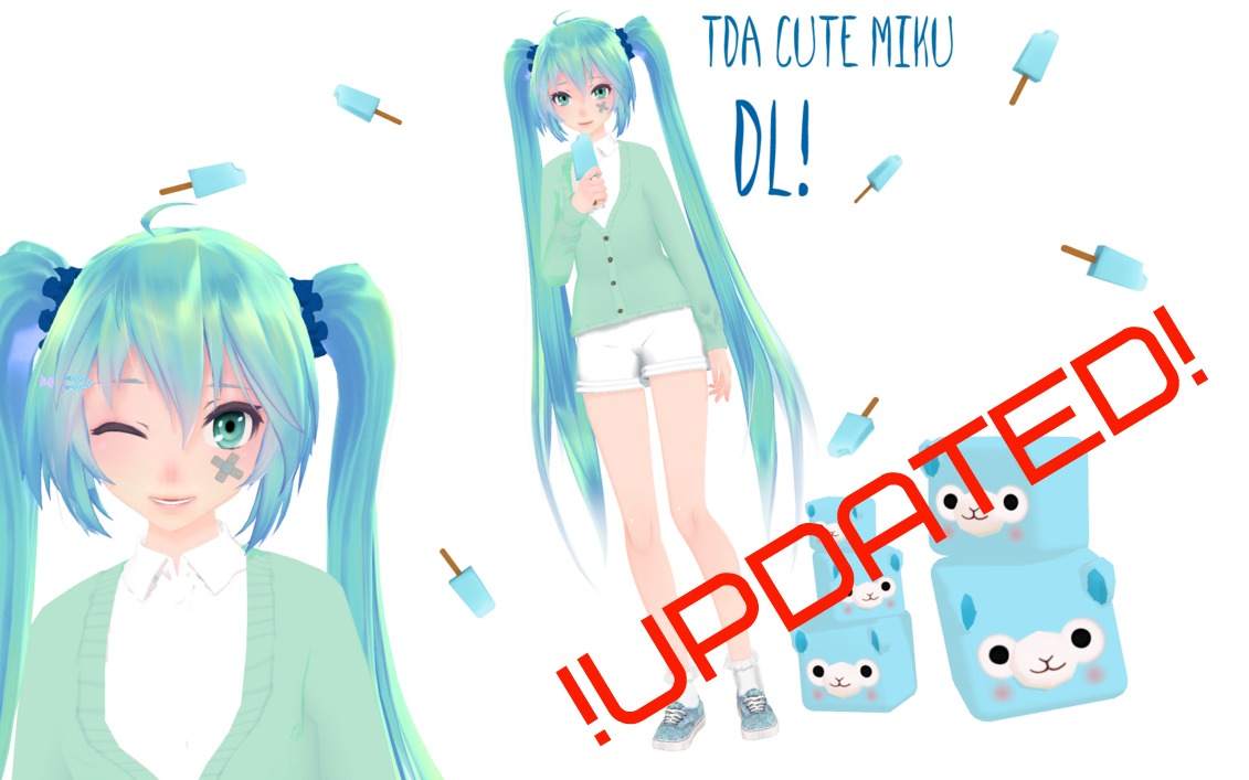 [MMD] TDA Cute Miku Hatsune DL! !UPDATE VER! by LomiVoka on DeviantArt