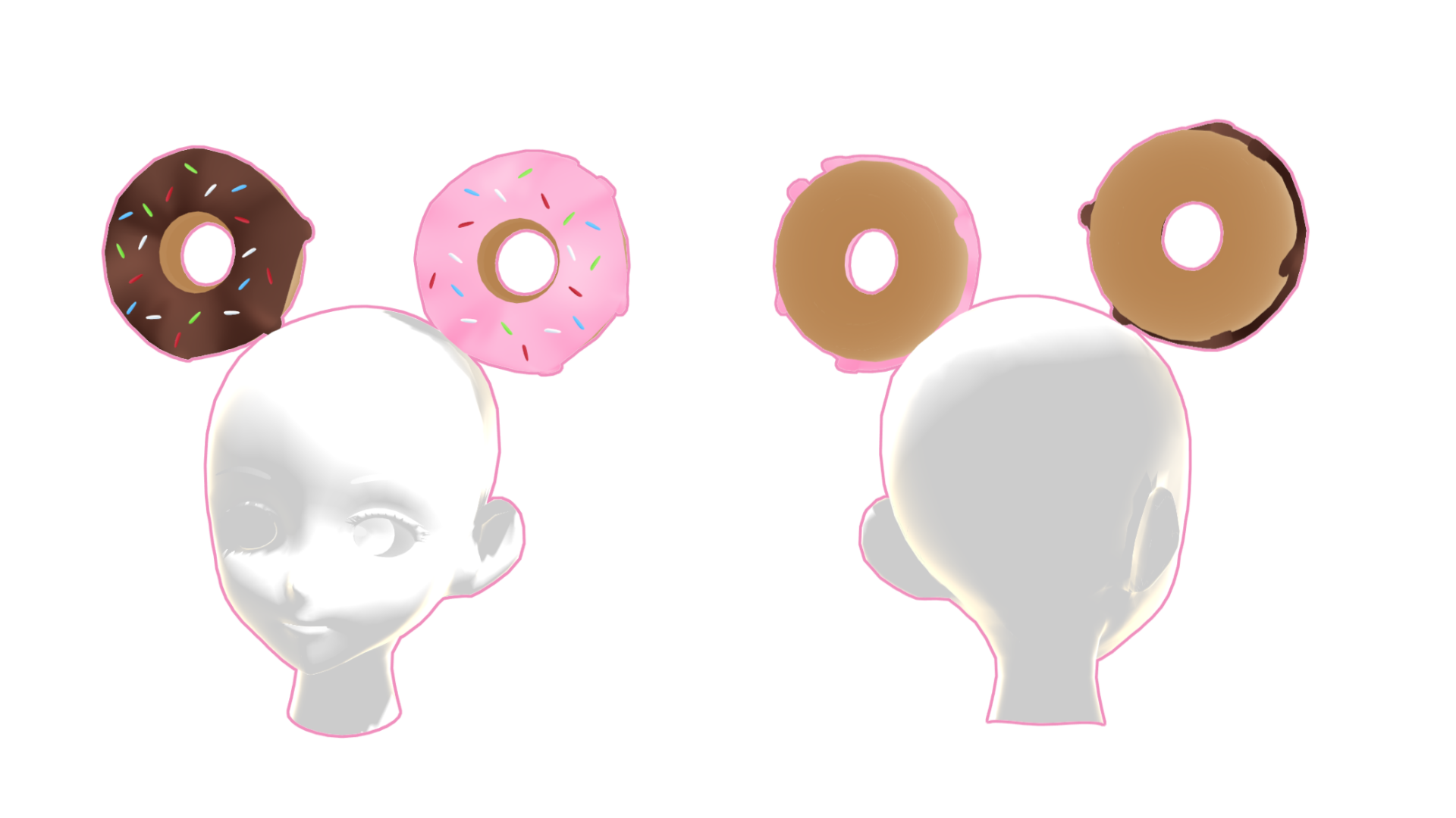 [MMD] Donut Ears by ayn3D on DeviantArt