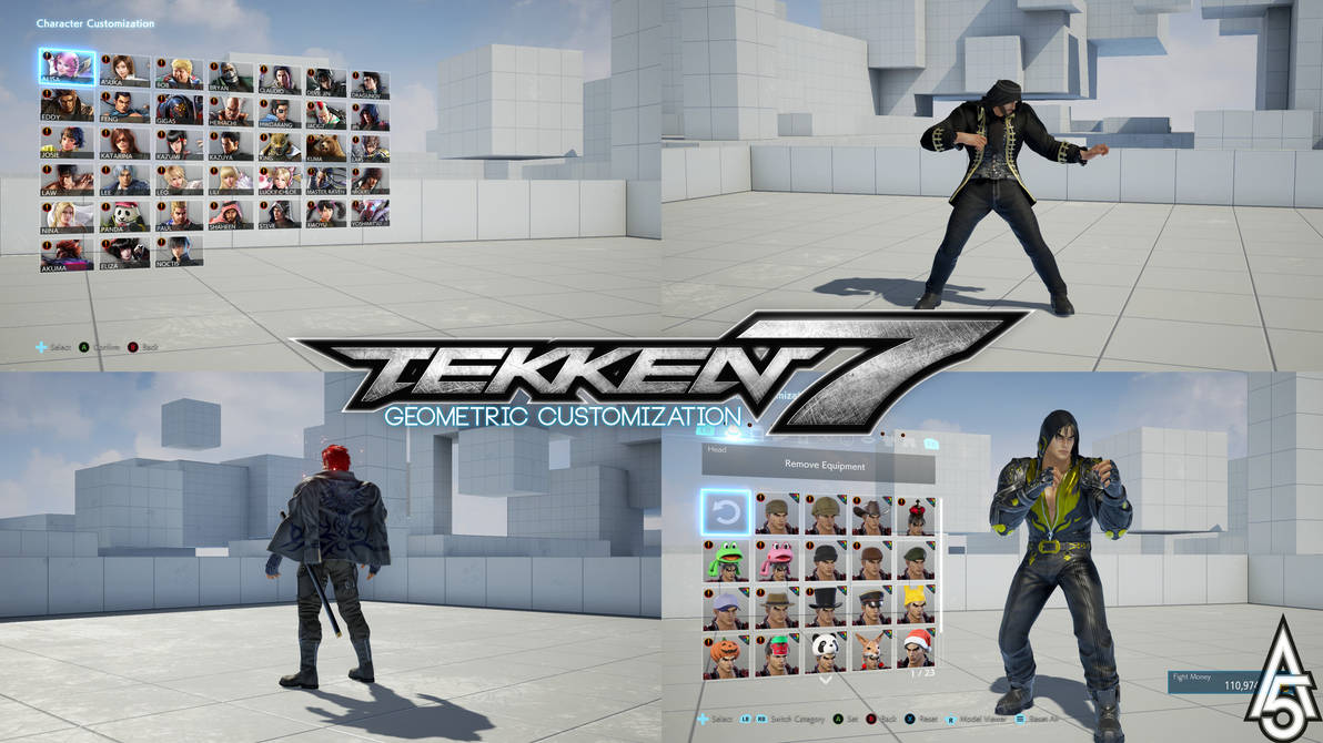 Tekken 7 - Geometric Customization - Mod by a5tronomy on DeviantArt