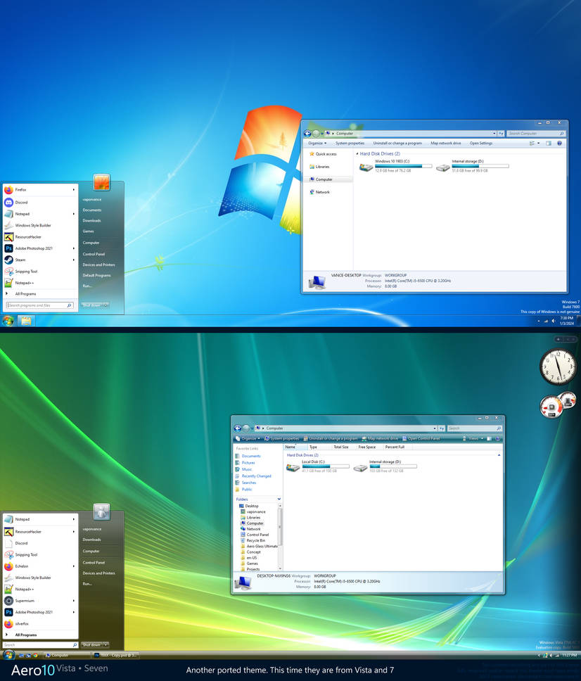Windows 7 Favorites/LibraryHeaders for 22H2! by Windows10-7 on DeviantArt